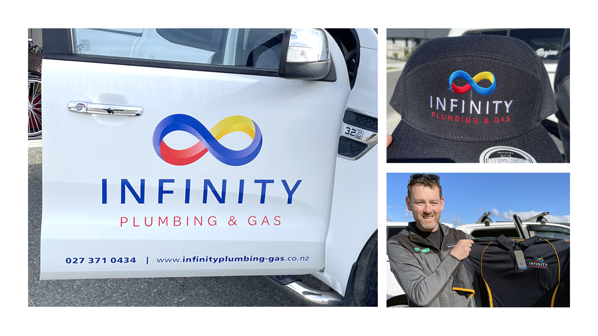 Infinity Plumbing & Gas Brand Development | carlosmirasdesigns